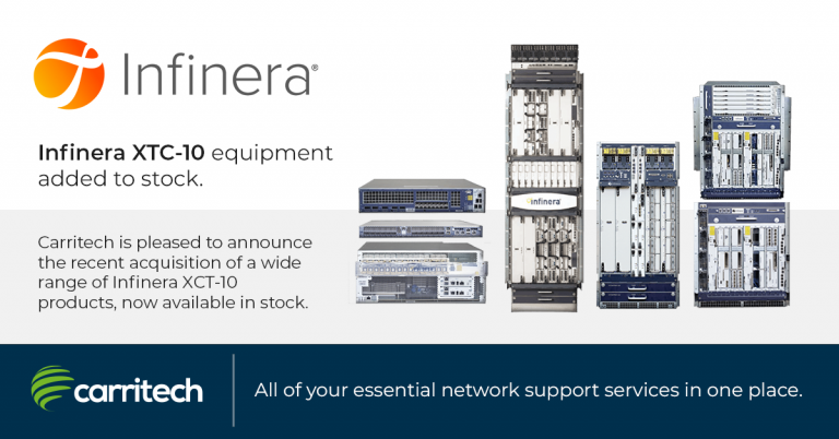 New Stock of Infinera XTC-10 Equipment | Carritech